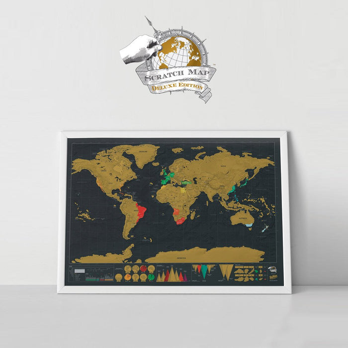 Scratch Map Deluxe Edition — GOGO GADGET